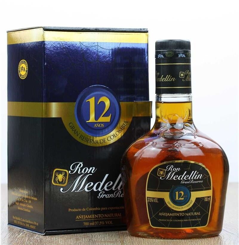 Ron Medellin 12 Jahre Old Rum aus Kolumbien 0,7l