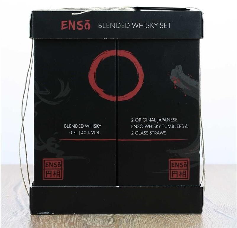 Enso Blended Jap. Whisky 40% - 700 ml + Glas-Set