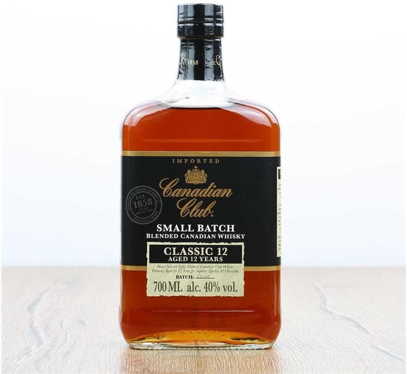 Canadian Club CLASSIC 12 J. Old Small Batch Blended Canadian 0,7l