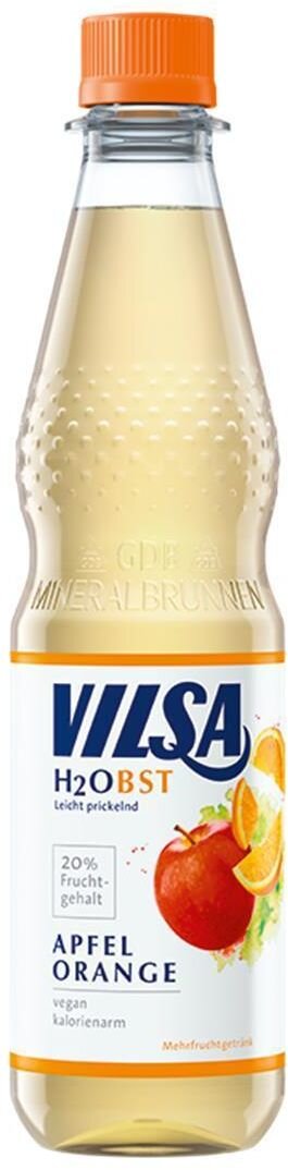 Vilsa H2Obst Apfel-Orange PET 12x0,5l