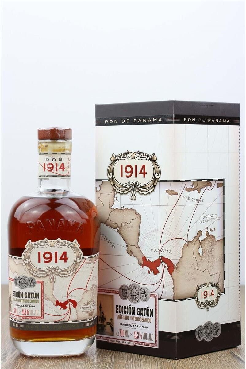 Ron 1914 Panama Rum EDICIÓN GATÚN Barrel Aged Rum 0,7l