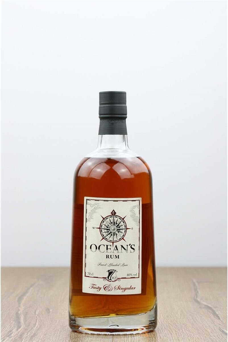 Ocean's Tasty 7 Jahre Old Rum aus Spanien 0,7l